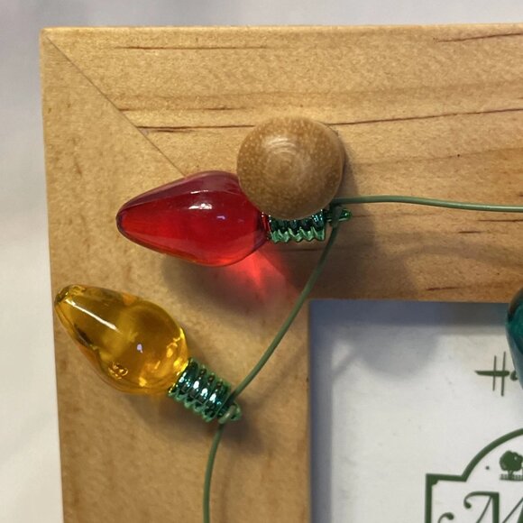 Hallmark | Accents | Hallmark Mitford 3d Christmas Lights Bulb Square ...